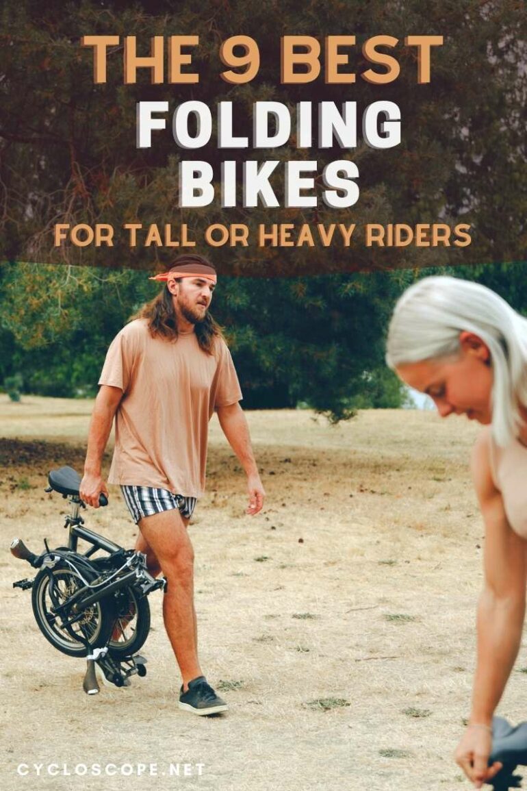 The 9 Best Folding Bikes for Heavy And Tall Riders: Compared